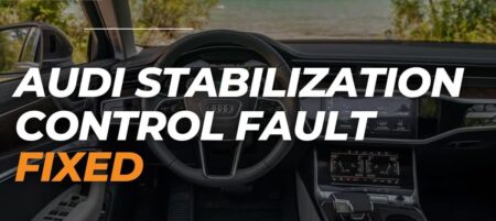[Solved] Audi Stabilization Control Fault: What To Do?
