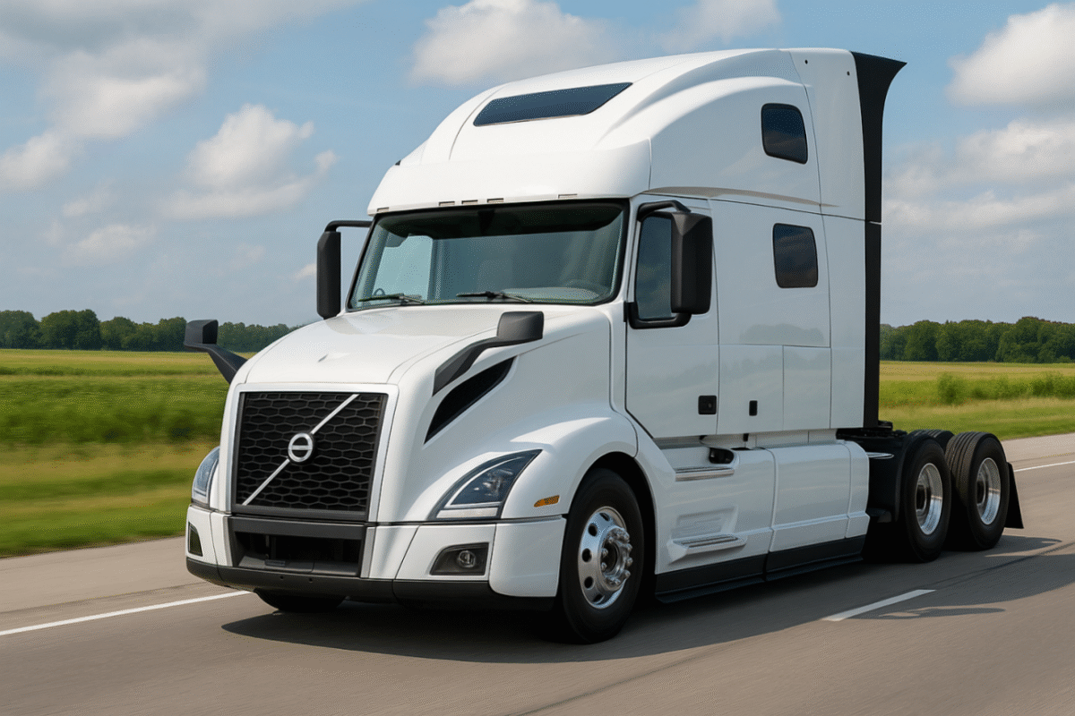 Upgrade Your Volvo Semi Truck: Wind Deflectors, Side Skirts, and Roof ...