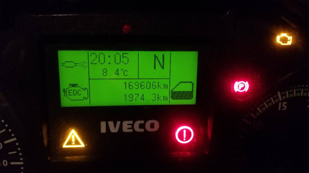 EDC Light on Iveco: Warning Meaning, Causes, and Fixes